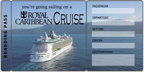 Announcements Paper And Party Supplies Princess Royal Caribbean Boarding