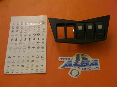 Find Polaris Rzr 570 800 S 900 Xp Switch Panel Billet Aluminum Black 350 S3l Bc In Santee