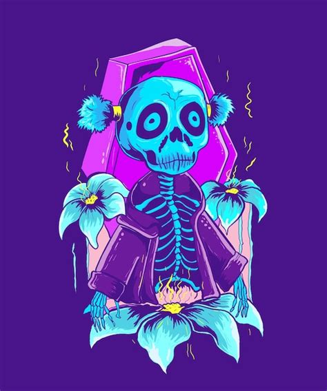 Skull Vector Illustration Premium Vector