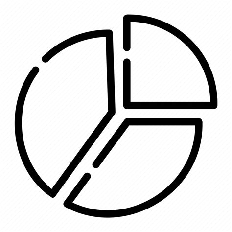 pie graph chart diagram growth icon download on iconfinder