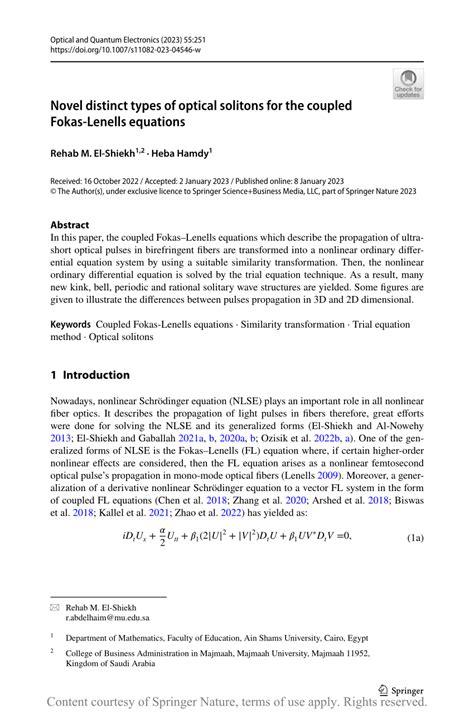 Novel Distinct Types Of Optical Solitons For The Coupled Fokas Lenells