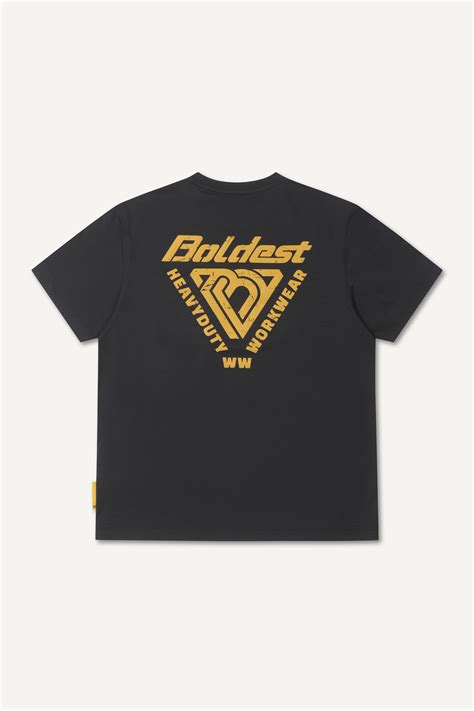 T1 라이트워크 심볼 그래픽 반팔 티셔츠boldest