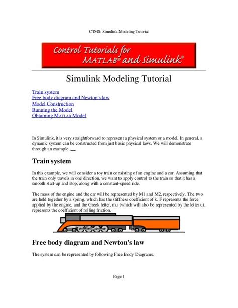 Matlab Simulink Tutorial Idgasw