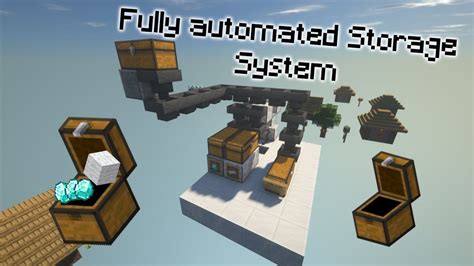 Make An Automatic Storage System In Minecraft At Matthew Blackburn Blog