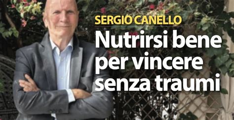 Sergio Canello Nutrirsi Bene Per Vincere Senza Traumi
