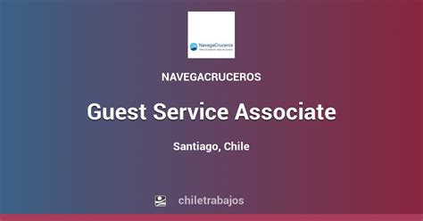 Guest Service Associate Santiago Chiletrabajos