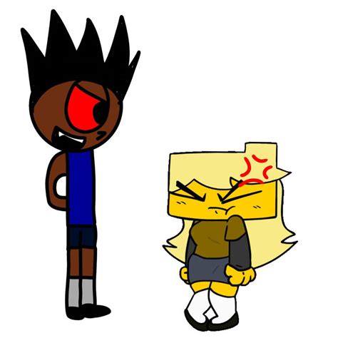 Dark Markie Wants To Fight With Meri By Goodgirl8593 On Deviantart