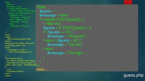 Super Global Arrays Forms And Php Superglobal Arrays 641 Ppt