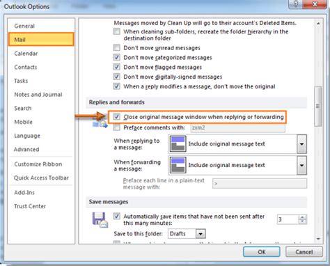 How To Auto Close Original Message After Replying Or Forwarding In Outlook