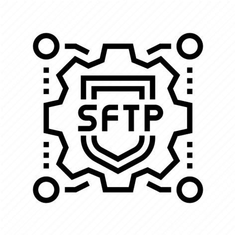 Label Information Security Ssh Data Sftp Protocol Icon Download On Iconfinder