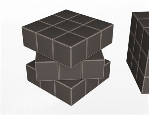 3d Printed Rubiks Puzzle Cube By Xaqani Ahmadov Pinshape
