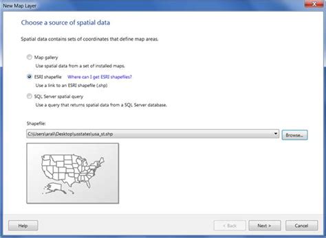 Creating Map Drill Down Reports In SSRS SQL Server R Database Journal