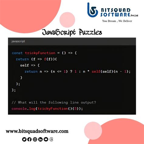 bitsquad software on linkedin codechallenge javascriptpuzzle devcommunity javascriptfun