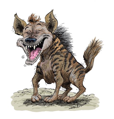 Hyena Laughing Cartoon
