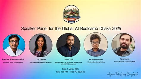 Global Ai Bootcamp Dhaka 2025 Global Ai Community