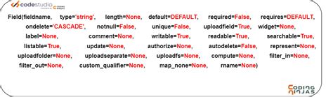 what is the field constructor in web2py naukri code 360