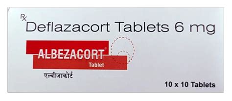 6mg Deflazacort Tablet At ₹ 130strip In Lucknow Id 2851390131733