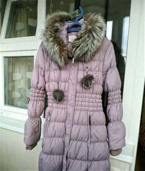 Красивый пуховик с натуральным мехом Москва Личные вещи Festima Ru мониторинг объявлений