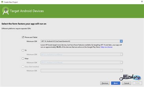 android hello world example
