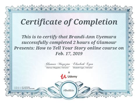 Udemy Course Completion Certificate Udemy Programación En C Cursillo Lenguaje De Programacion