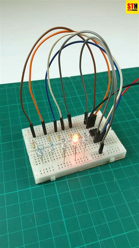 attiny85 led chasser r arduinoprojects