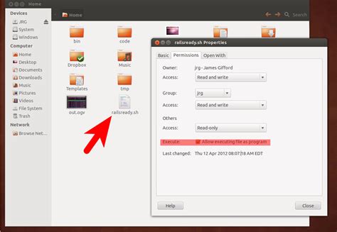 permissions minecraft jar not marked as executable ask ubuntu