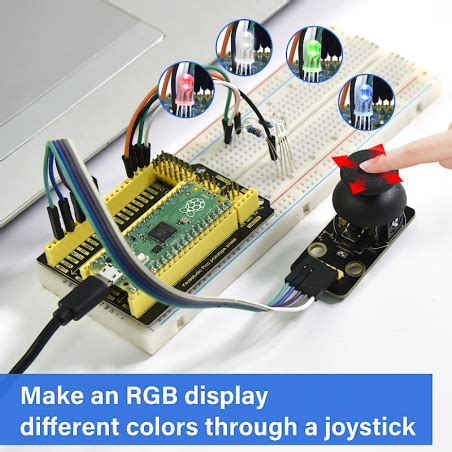 Raspberry Pi Pico Complete Sensor Starter Kit Pi Pico Included Keyestudio KS