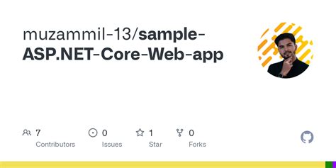 GitHub Muzammil 13 Sample ASP NET Core Web App