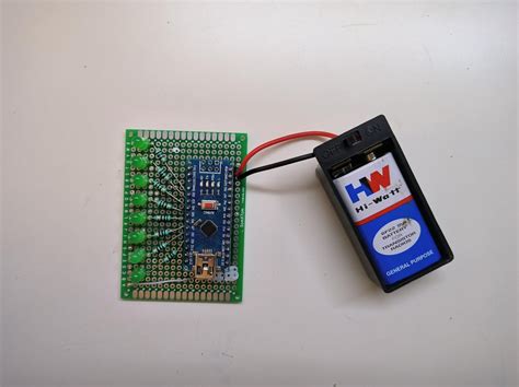 8 Led Pov Using Arduino Nano 7 Steps With Pictures Instructables