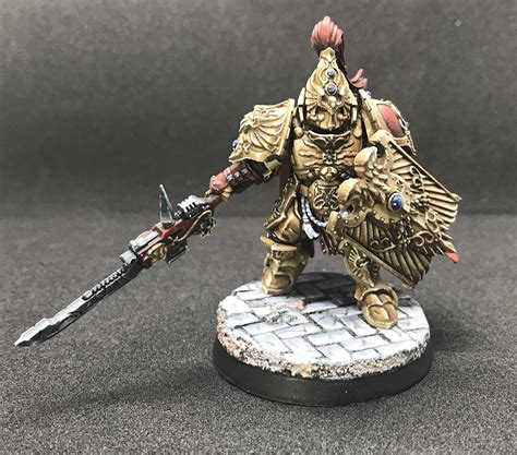 Legio Custodes Shield Captain Tribune Rminipainting
