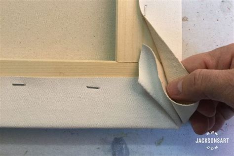 How To Fold Corners Of Canvas At Sherlyn Weyer Blog
