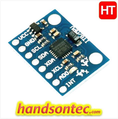 Mpu6050 Accelerometer Gyro Sensor Module Handson Tech