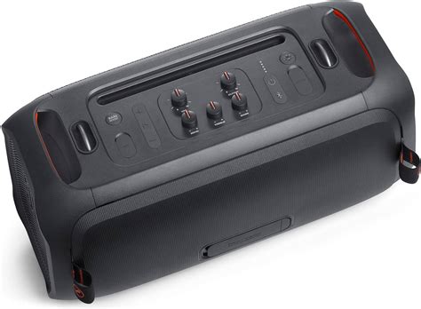Jbl Partybox On The Go Essential Speaker With Wireless Mic Woofer Two Tweeters