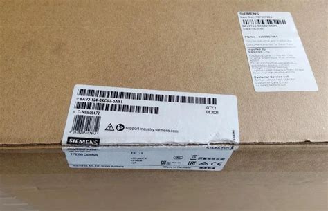 Siemens Simatic Hmi Tp2200 Comfort Panel Mflb 6av2124 0xc02 0ax1 6av21240xc020ax1 At