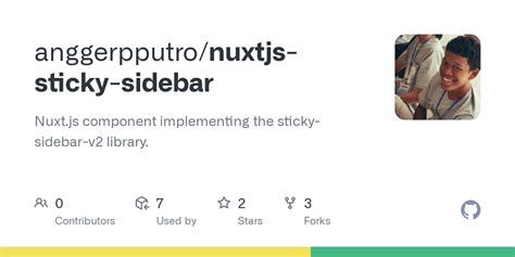Github Anggerpputronuxtjs Sticky Sidebar Nuxtjs Component