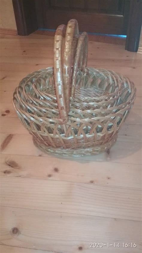 Плетені вироби Кошики дитячі Пасхальні корзини 550 грн Витвори майстрів рукоділля Іза