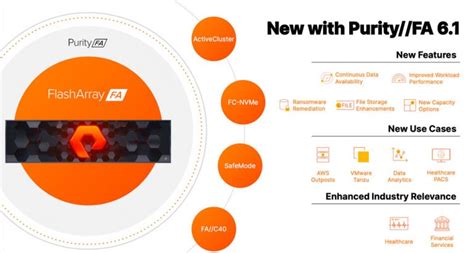 pure storage enhances purity for flasharray and flashblade