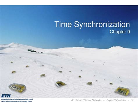 Ppt Time Synchronization Distributed Systems Overview Powerpoint