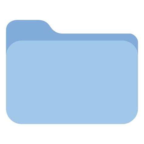 Ocean Blue Desktop Icon Classy Folder 2 Icons