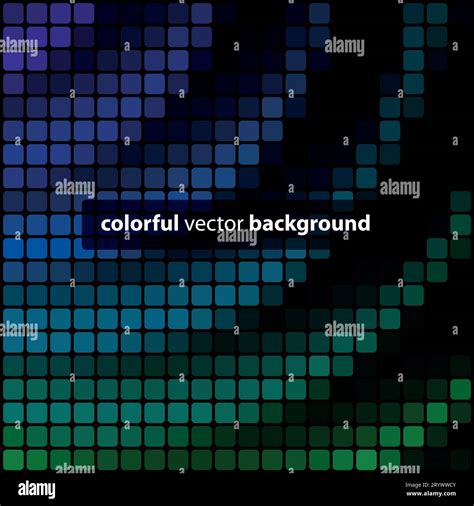 Abstract Mosaic Square Tiles Texture Background Stock Vector Image And Art Alamy