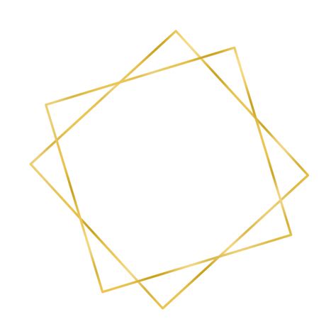 Elegante Marco Dorado 10792346 Png