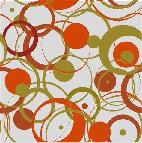 Seamless Circle Pattern Stock Vector TomArt