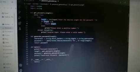 Gaurav Baghel On Linkedin Password Generator In Python