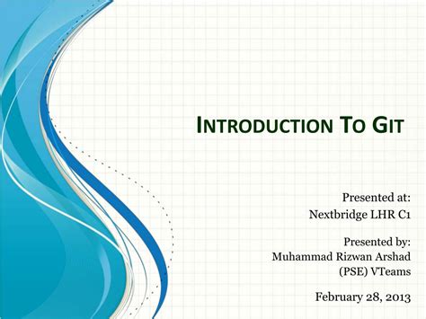 PPT Introduction To Git PowerPoint Presentation Free Download ID