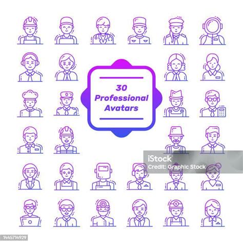 현대 인물 아바타 다양한 인간 캐릭터 직원 프리미엄 품질의 기호 컬렉션입니다 심플한 모노 픽토그램 팩 웹 그래픽에 대 한 벡터 로고 개념입니다 남자에 대한 스톡 벡터 아트