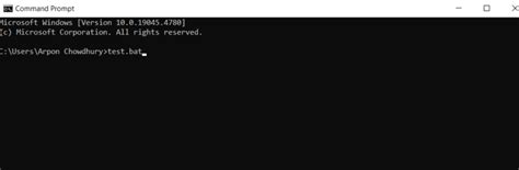 How To Create A Batch File In Windows Geeksforgeeks