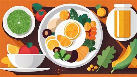 Premium Ai Image Essential Macronutrients For Health