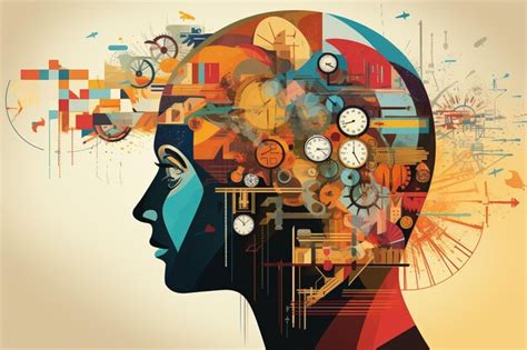 Premium Ai Image Synaptic Symphony An Abstract Representation Of Cognitive Function