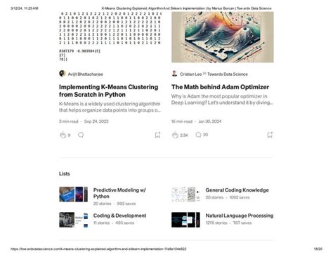 K Means Clustering Explained Algorithm And Sklearn Implementation By