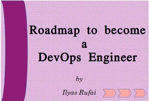 Kenneth Chinedu On Linkedin Roadmap To Become A Devops Engineer